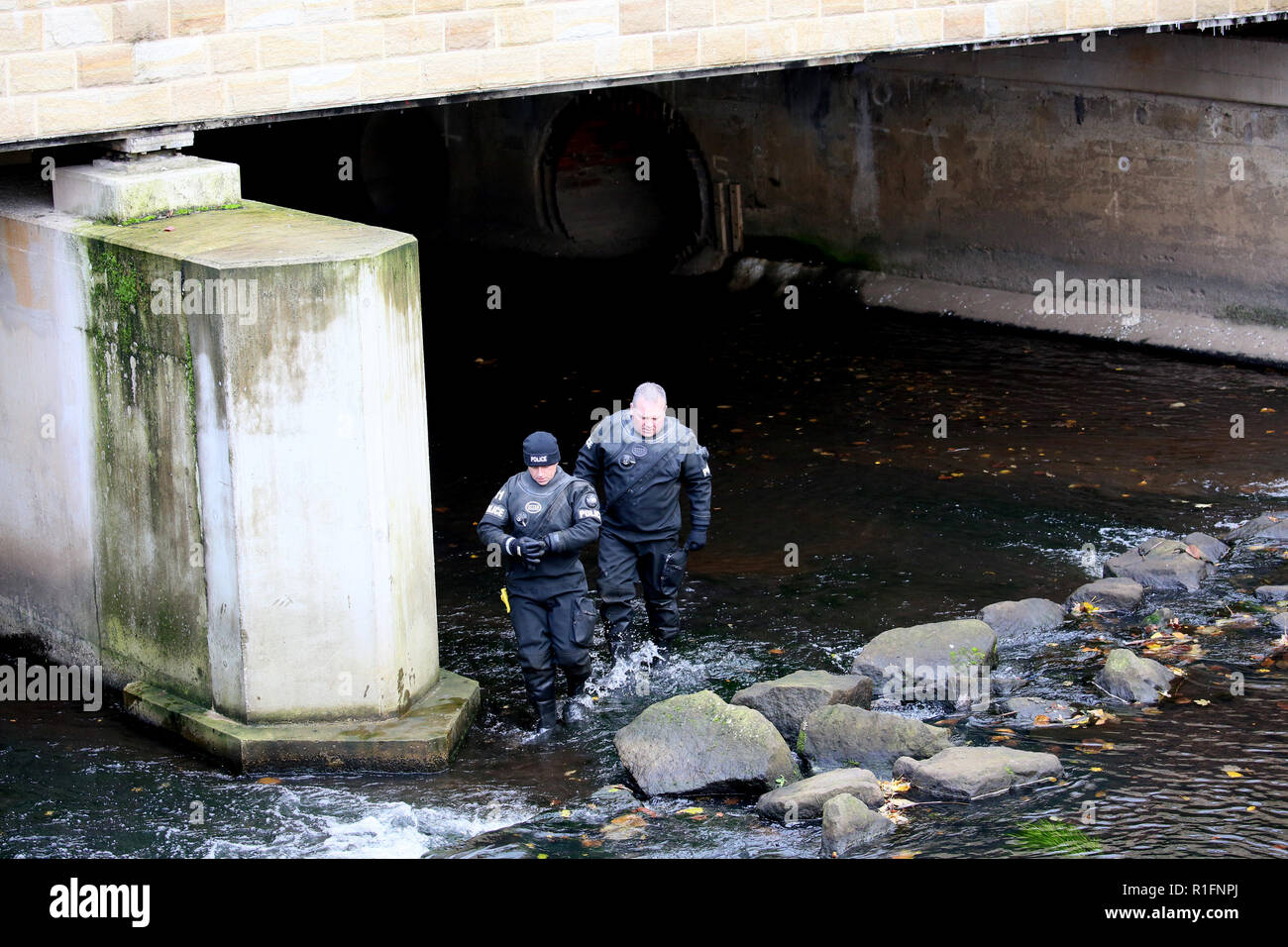 Rochdale, Lancashire, UK. 12th November, 2018. The Northwest Police ...