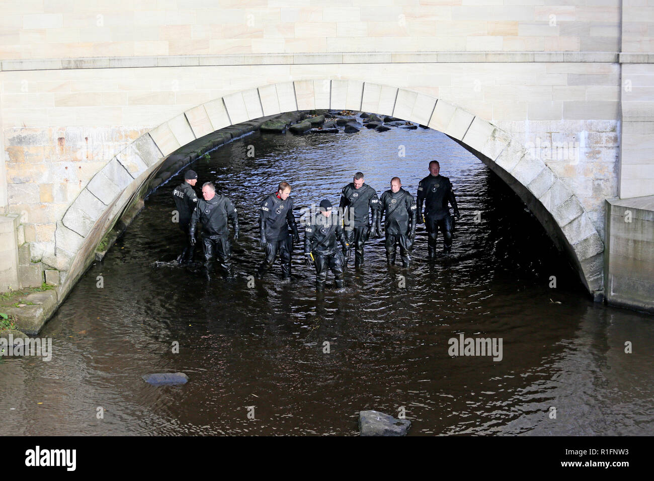 Rochdale, Lancashire, UK. 12th November, 2018. The Northwest Police ...