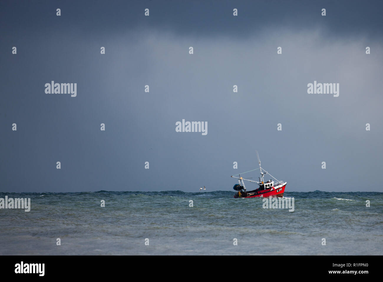 Myrtleville, Co. Cork, Ireland. 12th November, 2018. Trawler Muir Éinne ...