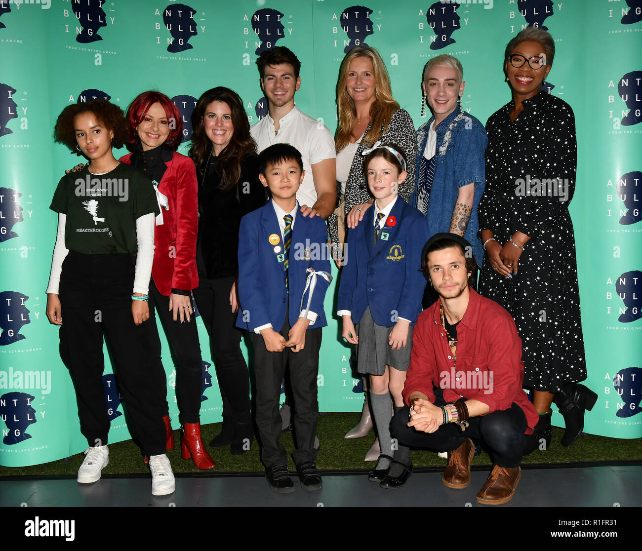 London, UK. 12th November, 2018. Talia Grant, Carrie Grant, Monice ...