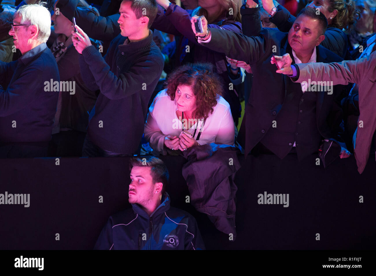 Audience at the o2 arena in london hi-res stock photography and images ...