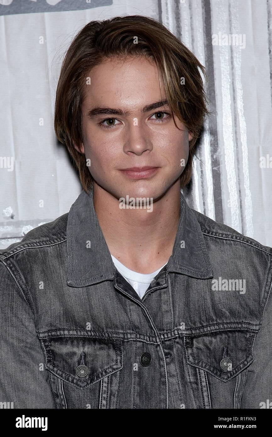 New York, NY, USA. 12th Nov, 2018. Judah Lewis inside for AOL Build ...