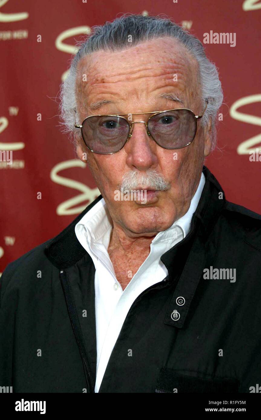 Hollywood, California, USA. 10th June, 2003. Comic creator STAN LEE at ...