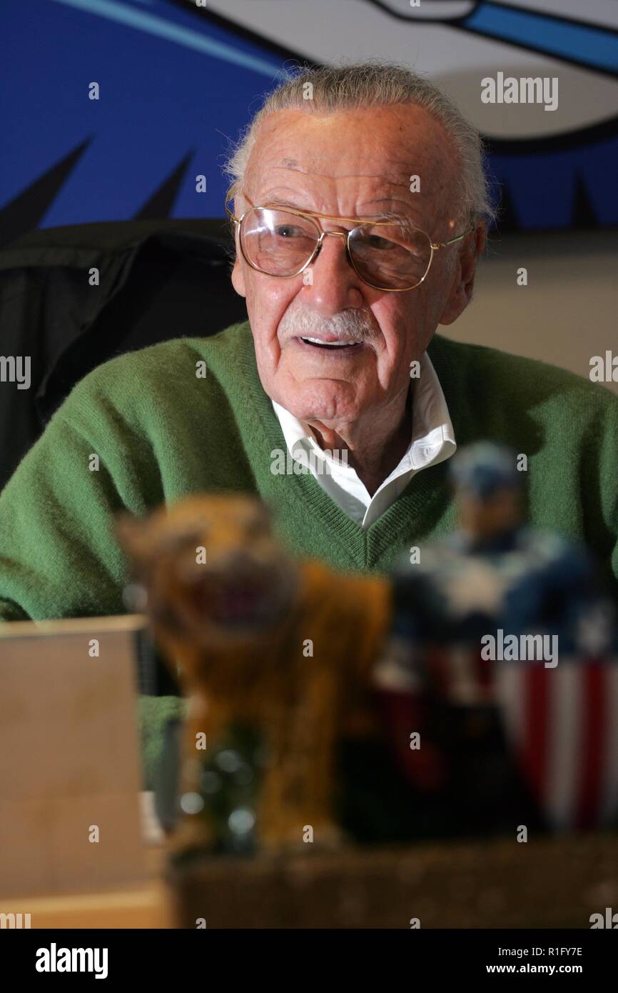 Los Angeles, California, USA. 23rd Apr, 2012. STAN LEE, an American ...