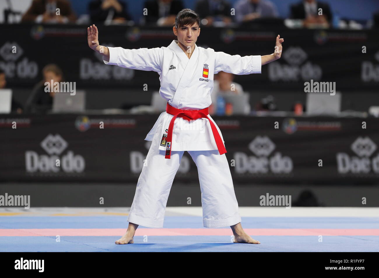 Madrid, Spain. 10th Nov, 2018. Sandra Sanchez Jaime (ESP) Karate ...