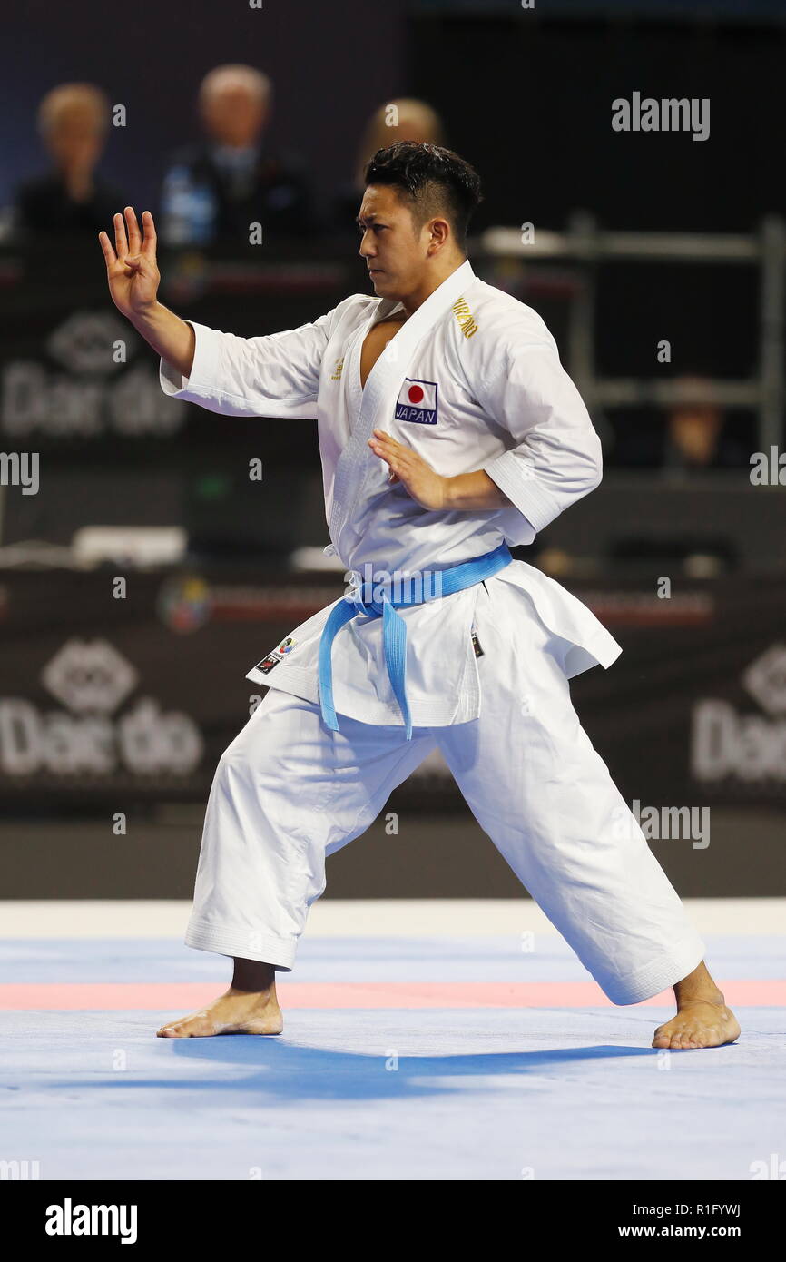 Madrid, Spain. 10th Nov, 2018. Ryo Kiyuna (JPN) Karate : Ryo Kiyuna of ...