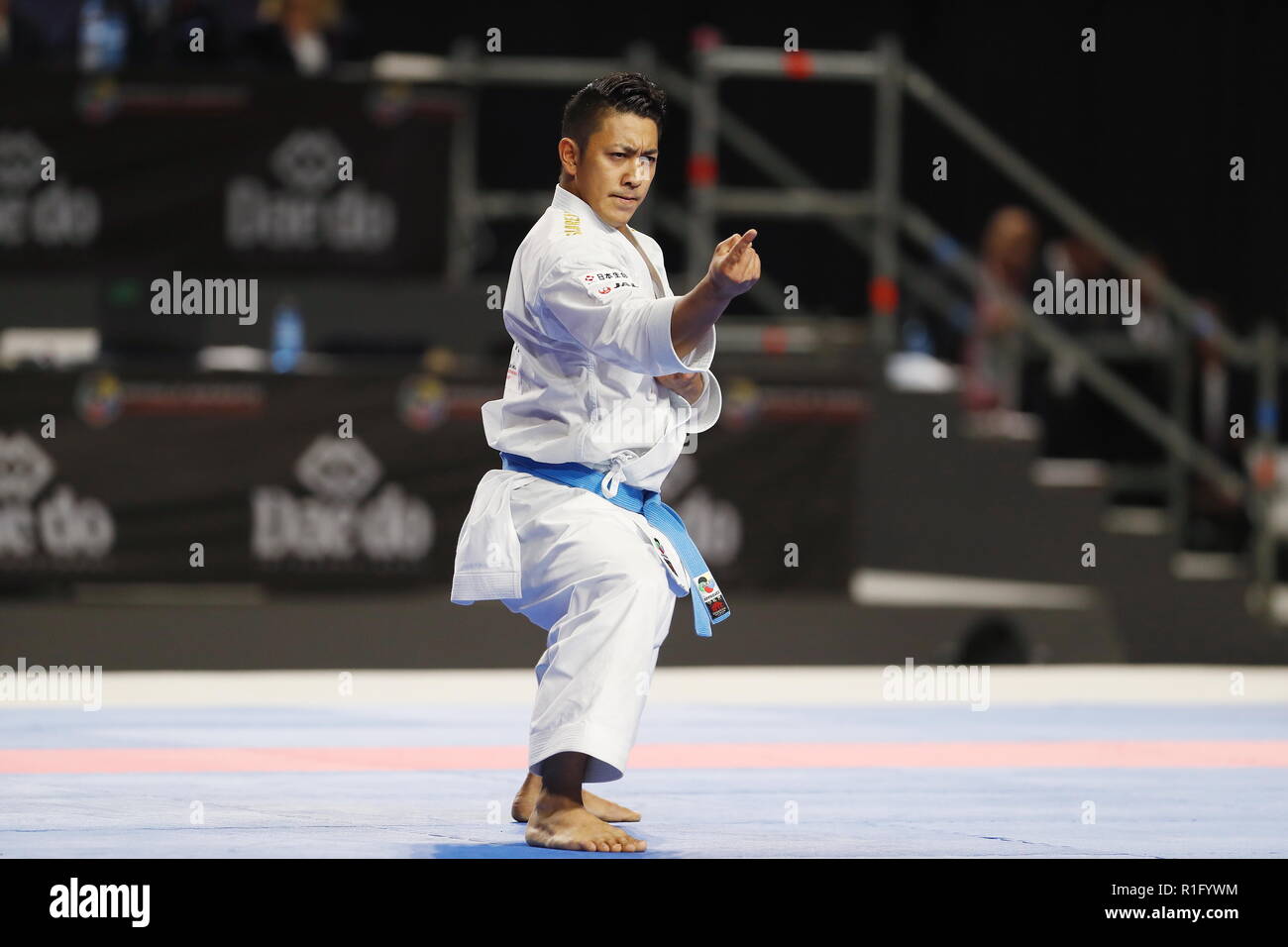Madrid, Spain. 10th Nov, 2018. Ryo Kiyuna (JPN) Karate : Ryo Kiyuna of ...