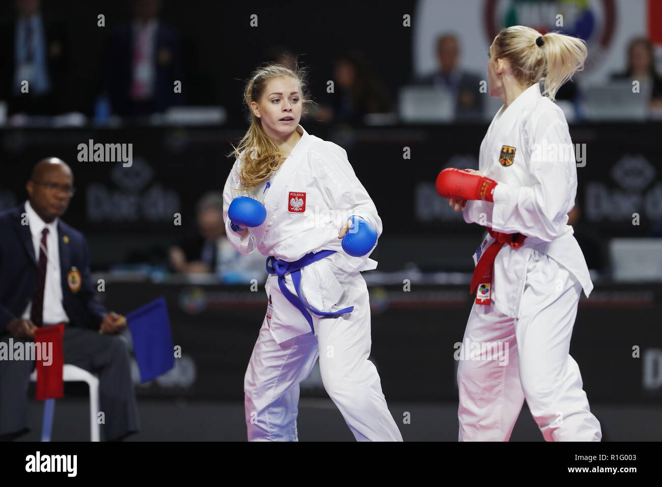 Madrid, Spain. 10th Nov, 2018. Dorota Banaszczyk (POL) Karate : Female ...