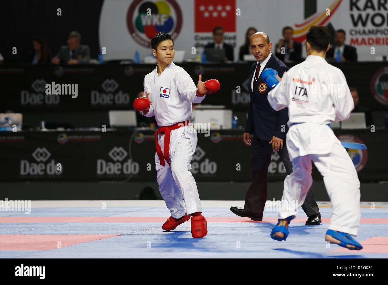 World karate championships hi-res stock photography and images - Alamy