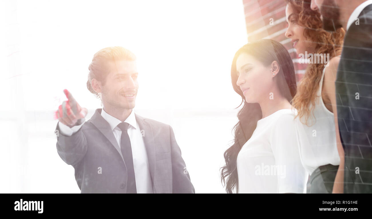 business partners meet in the office Stock Photo - Alamy