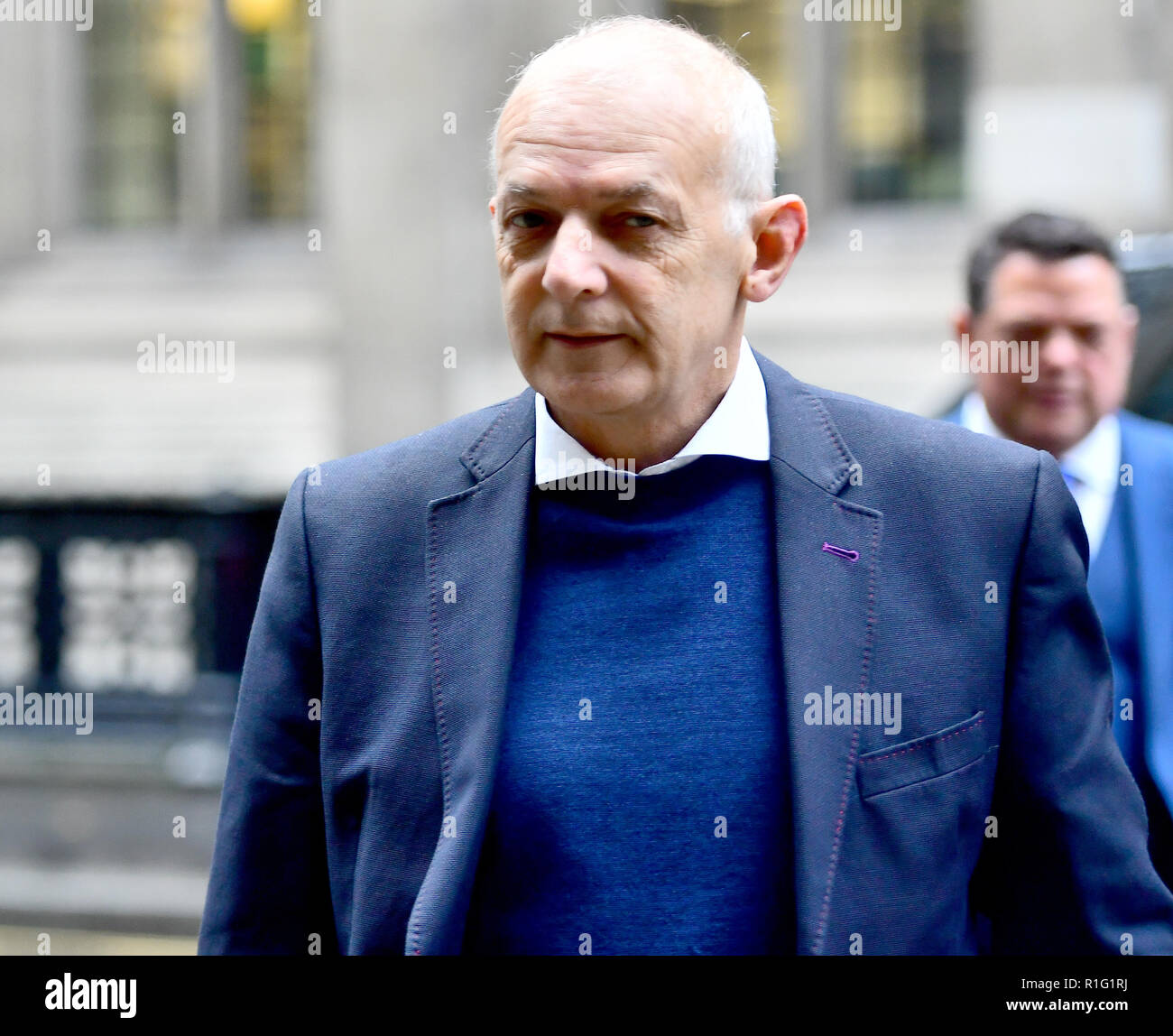 Andrew Tinkler arrives at the Rolls Building in London, where his ...