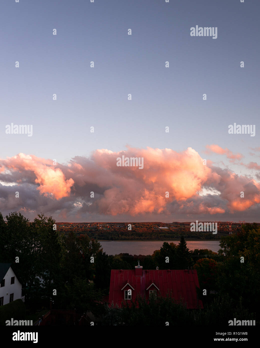 St lawrence river aerial quebec hi-res stock photography and images - Alamy
