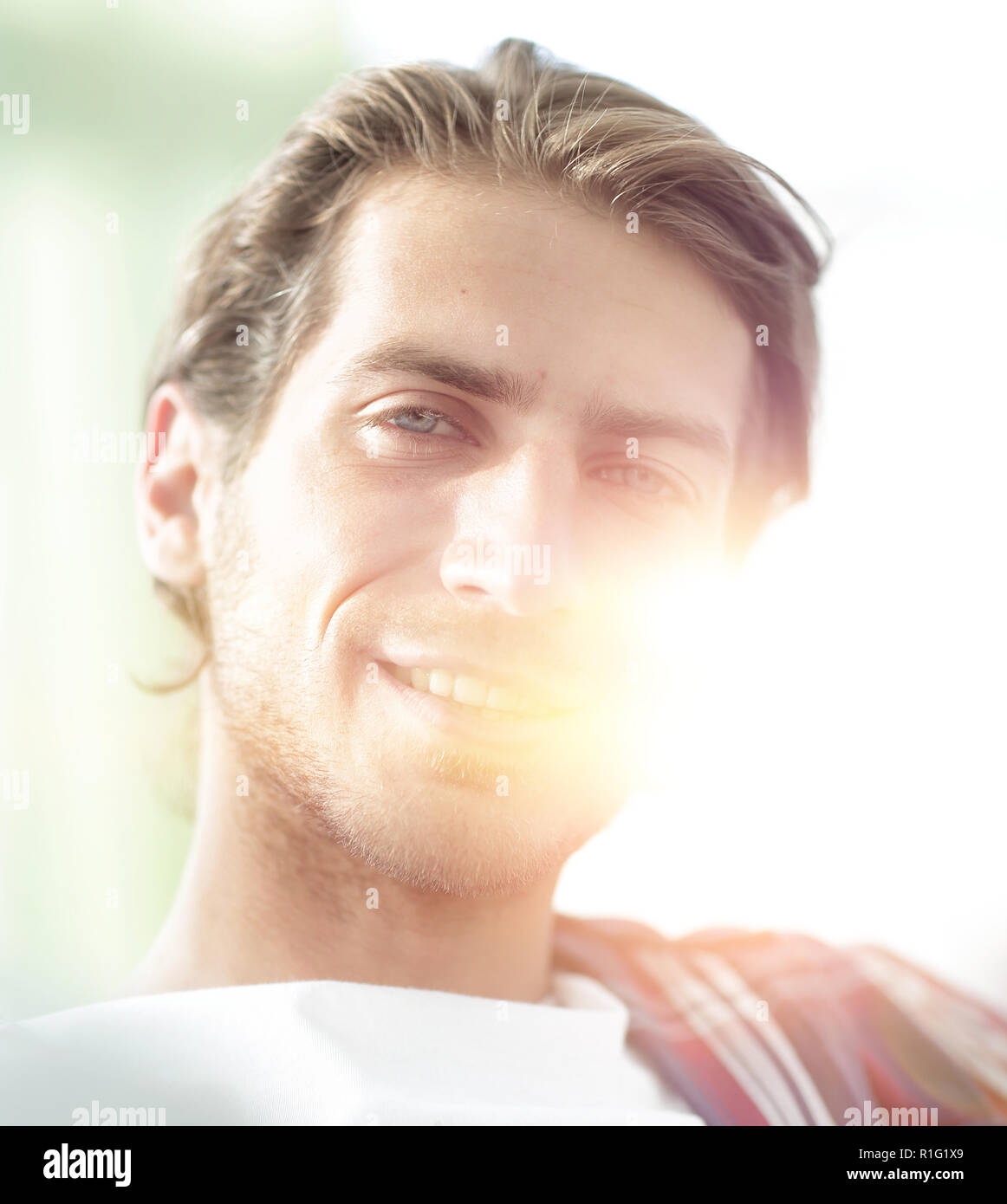 portrait. a successful modern guy Stock Photo - Alamy