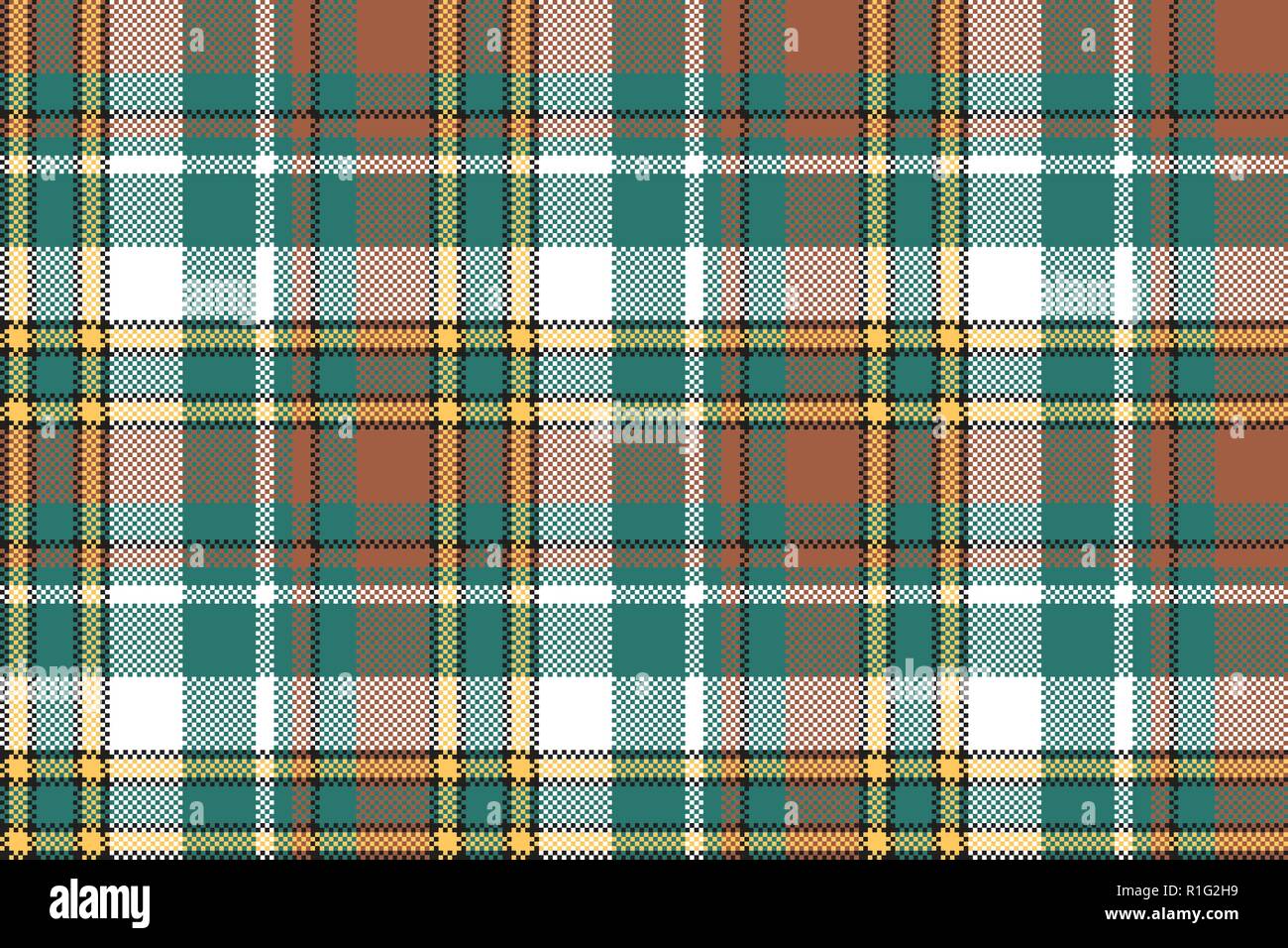 Classic check tartan seamless pattern. Vector illustration Stock Vector ...