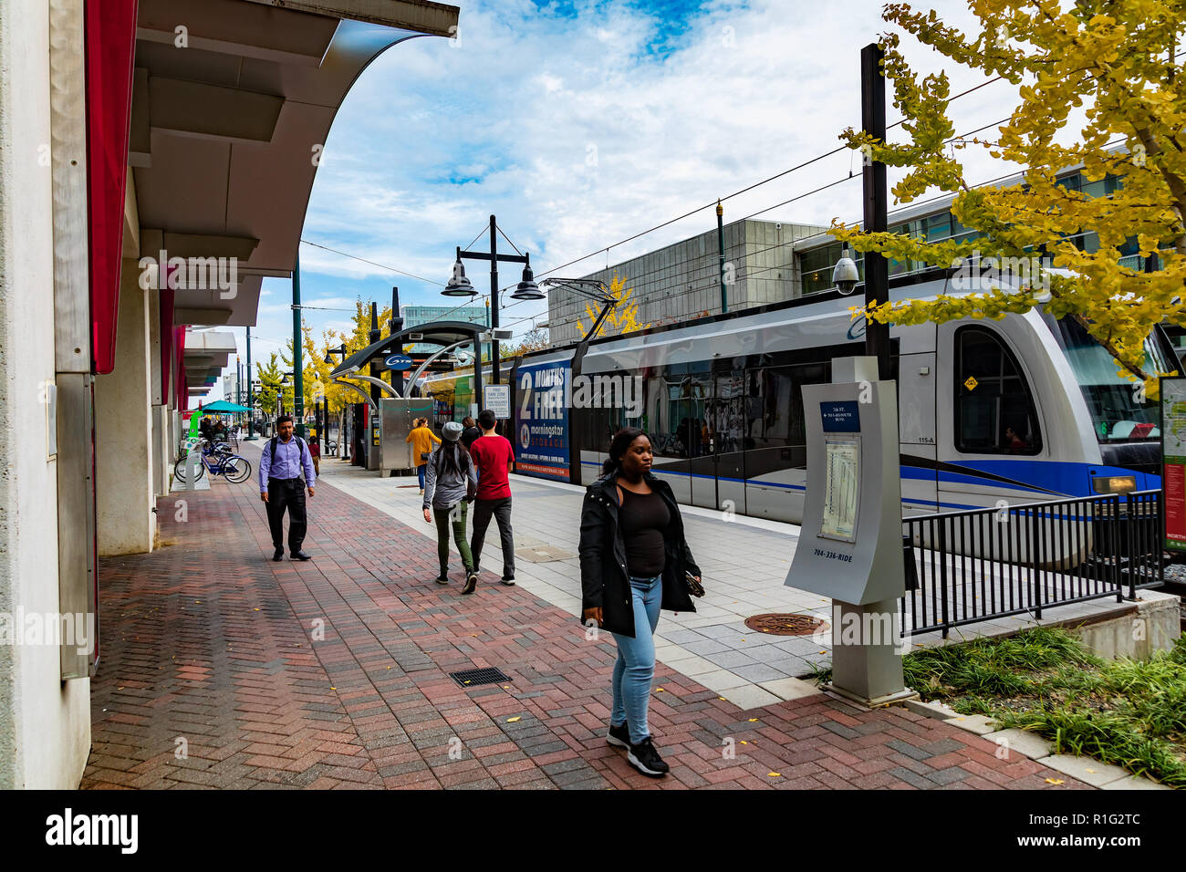 North carolina charlotte train hi-res stock photography and images - Alamy