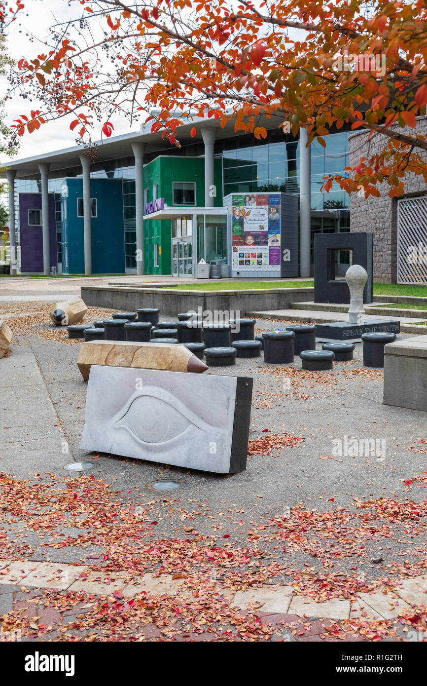 CHARLOTTE, NC, USA-11/08/18: ImaginOn is a collaborative venture of the ...