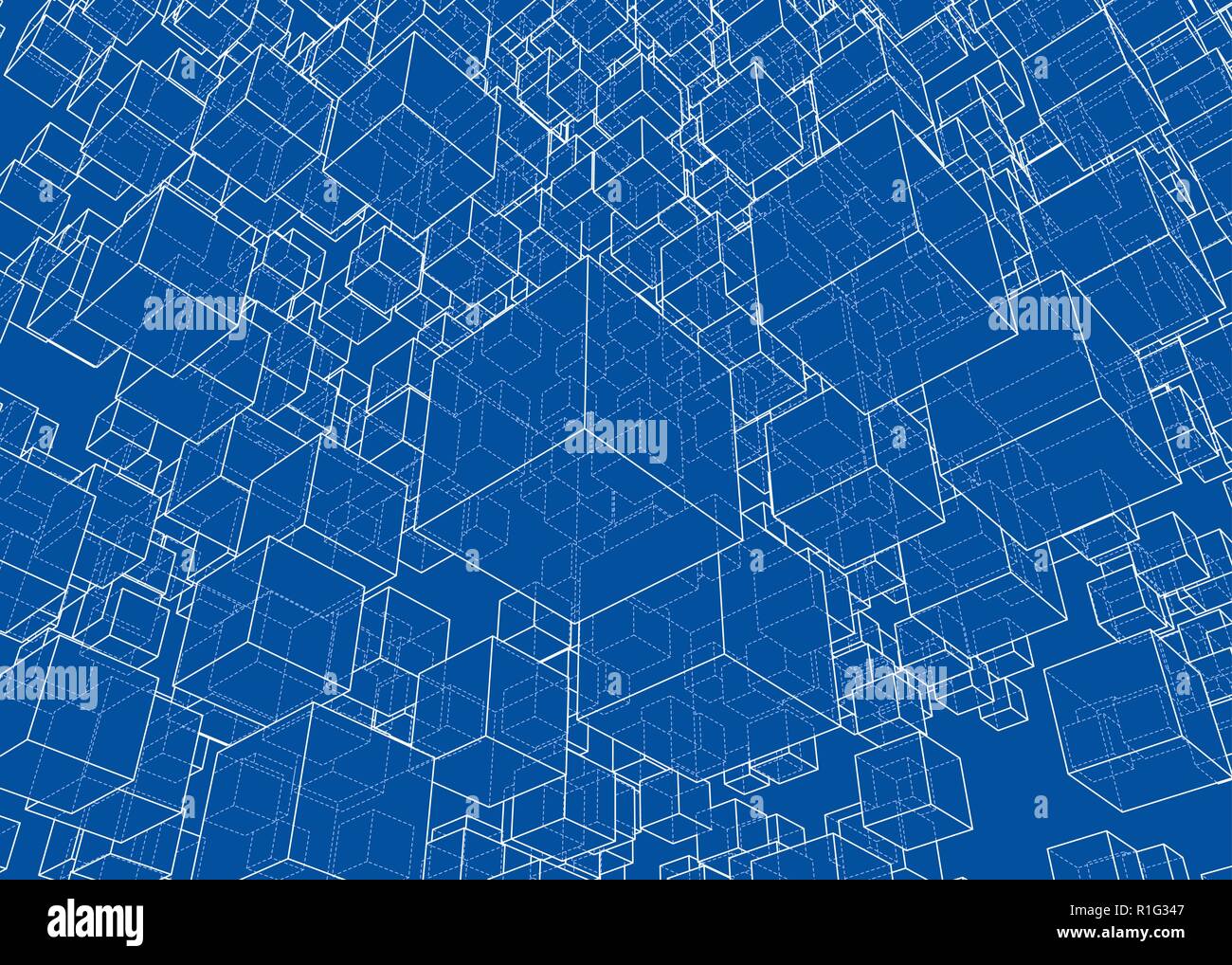 Vector abstract boxes background Stock Vector Image & Art - Alamy