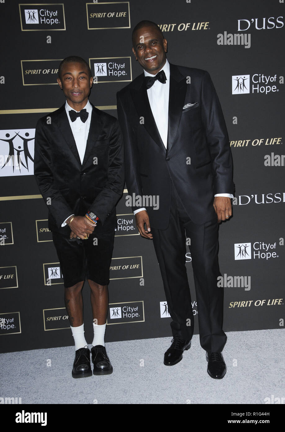 City of Hope Gala 2018 Featuring: Pharrell Williams, Jon Platt Where ...