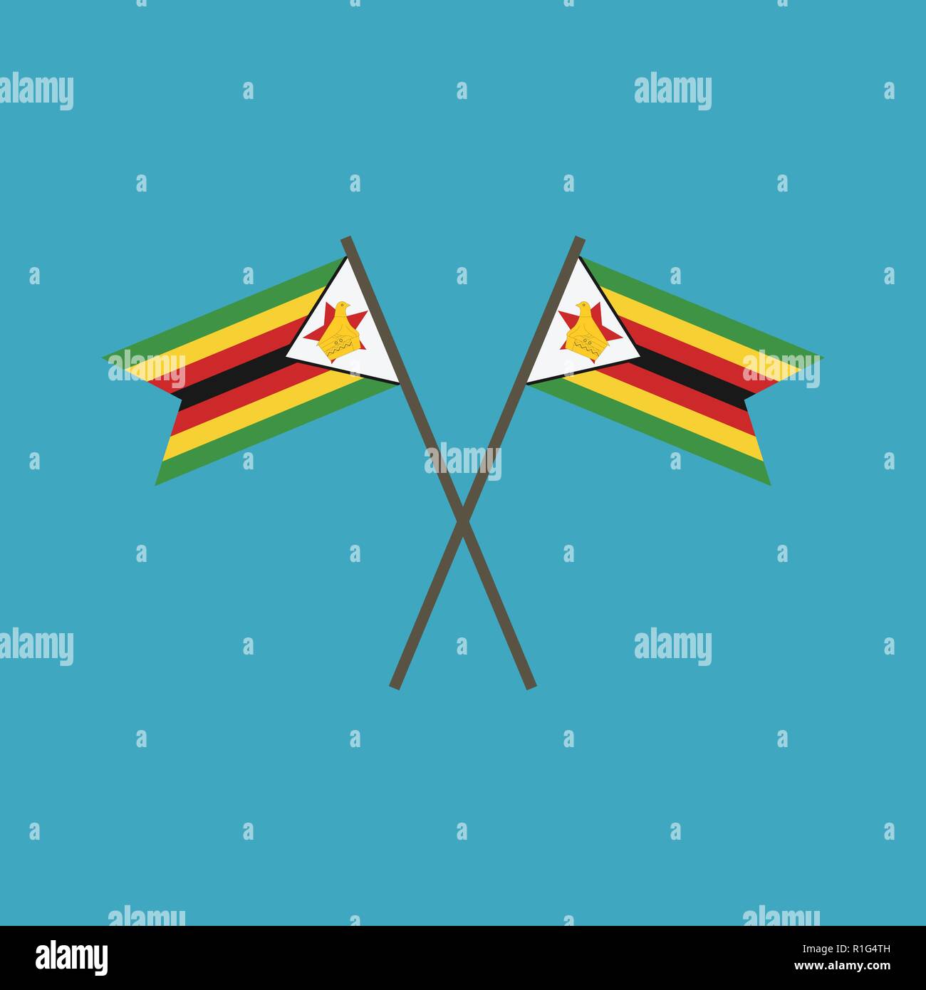 Zimbabwean emblem Stock Vector Images - Alamy