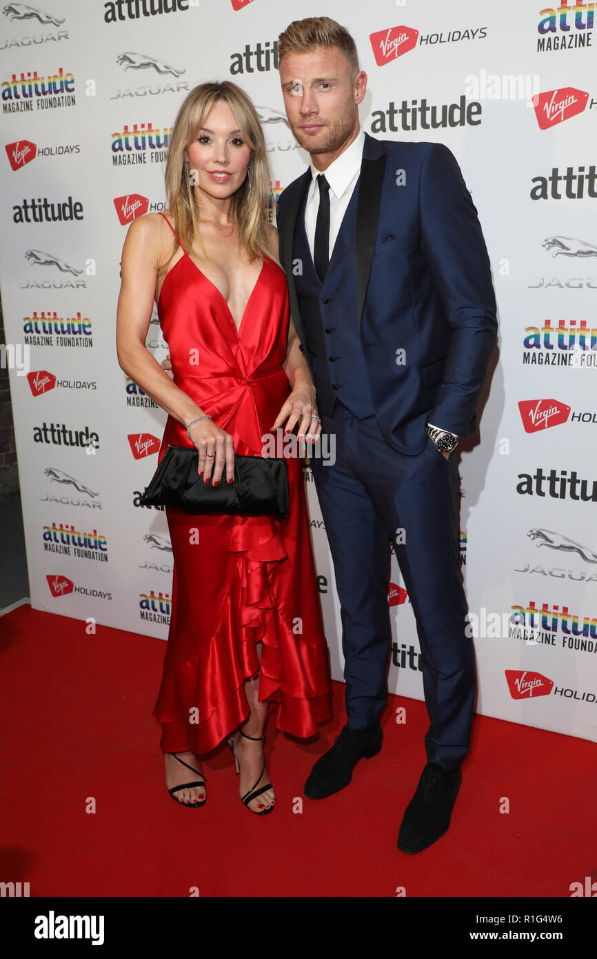 The Attitude Awards 2018 - Arrivals Featuring: Freddie Flintoff ...