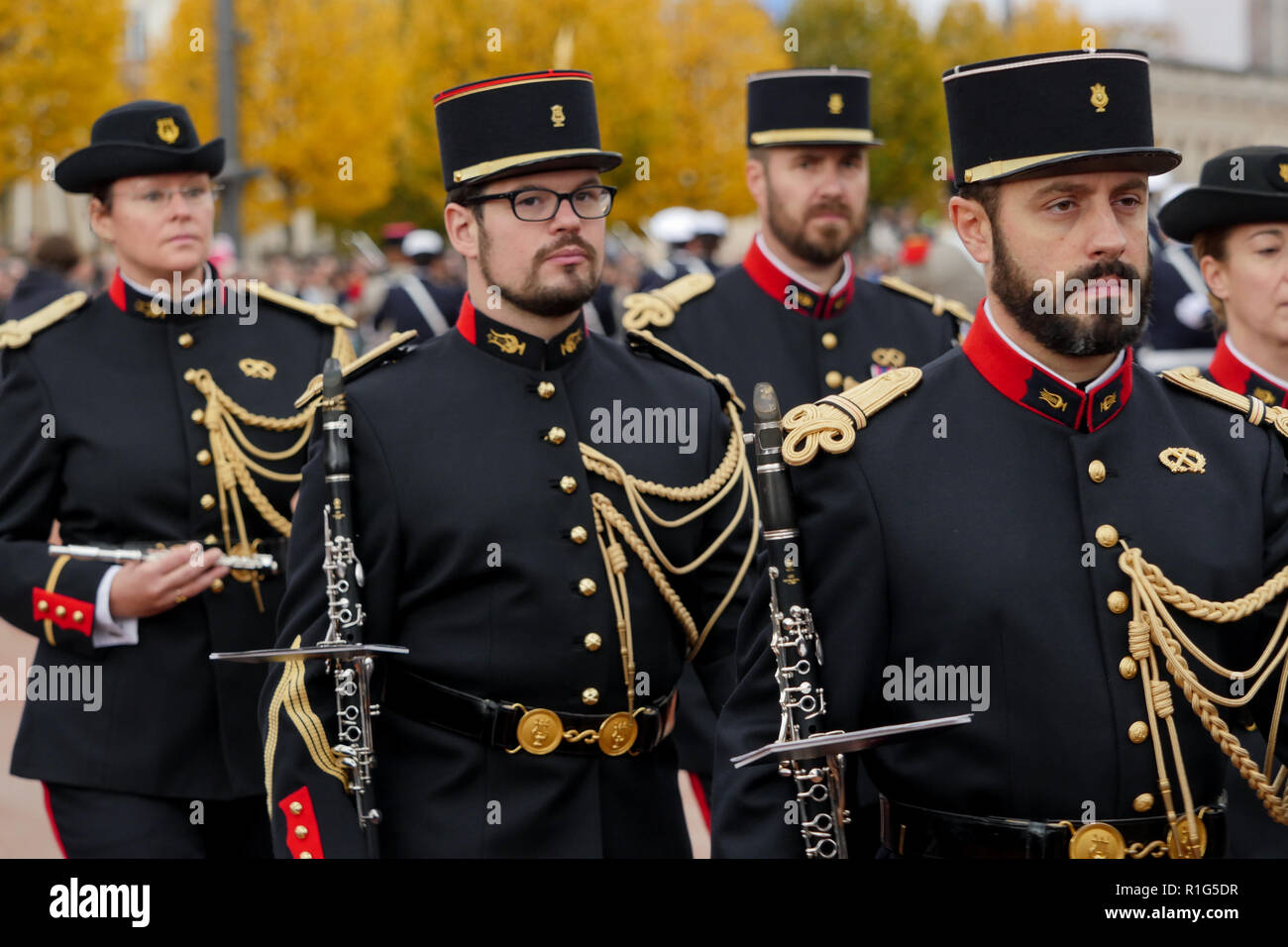 Military musicians from The Infantry Fanfare attend Commemoration ...