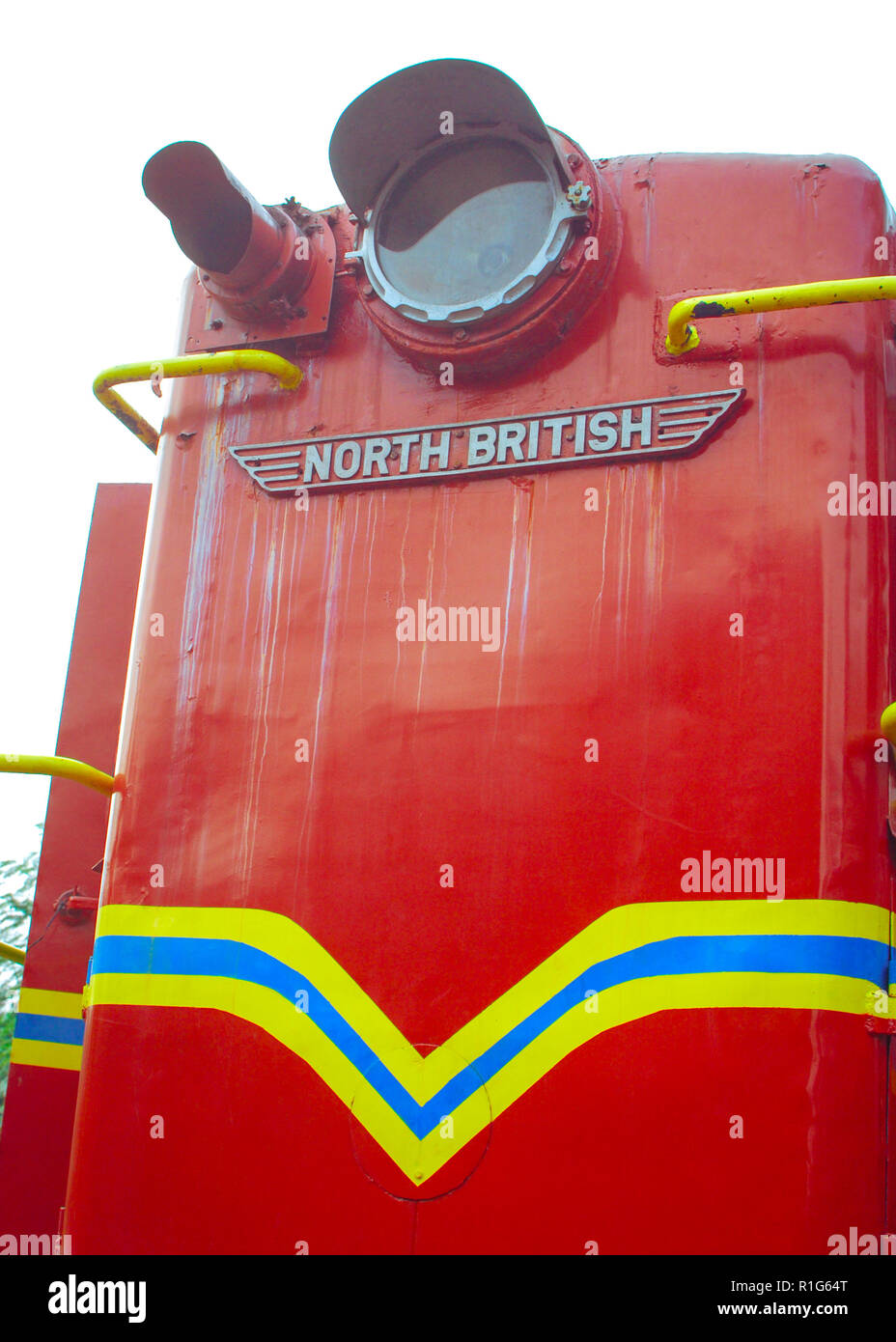 Steam Locomotive on Display - National Rail Museum, New Delhi, India ...