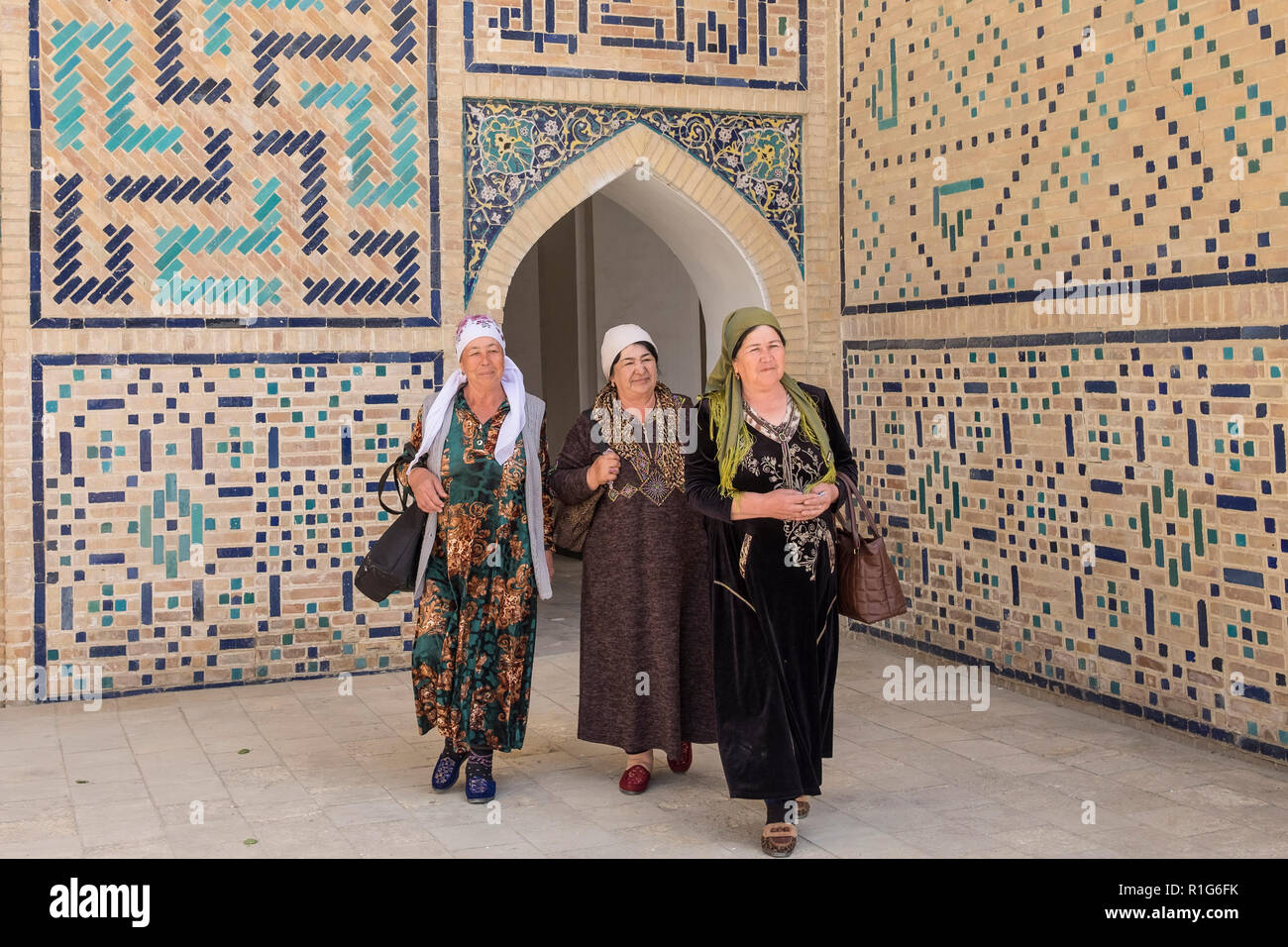 Uzbekistan, Bukhara, women Stock Photo - Alamy