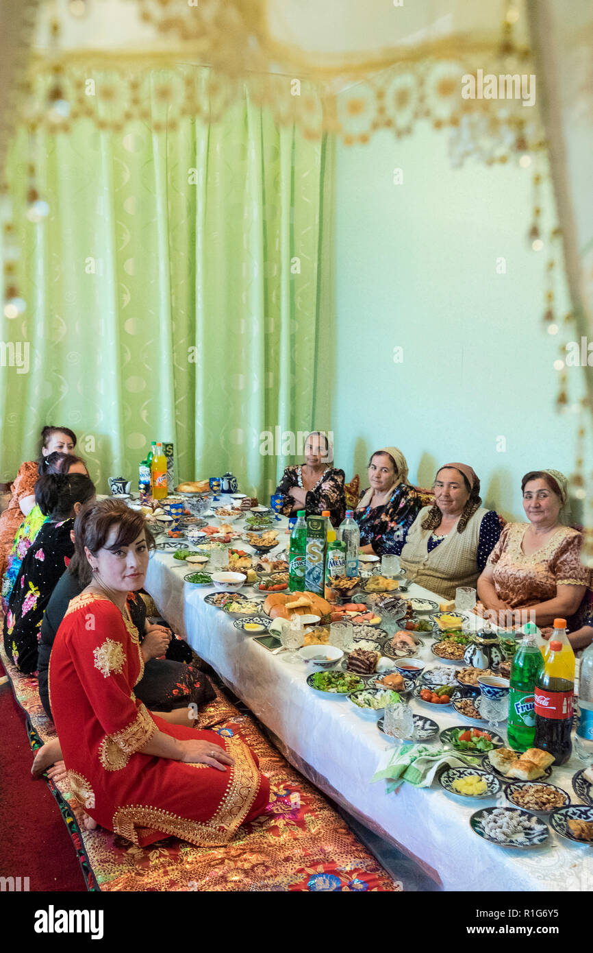 Uzbekistan, Samarkand, local party Stock Photo - Alamy
