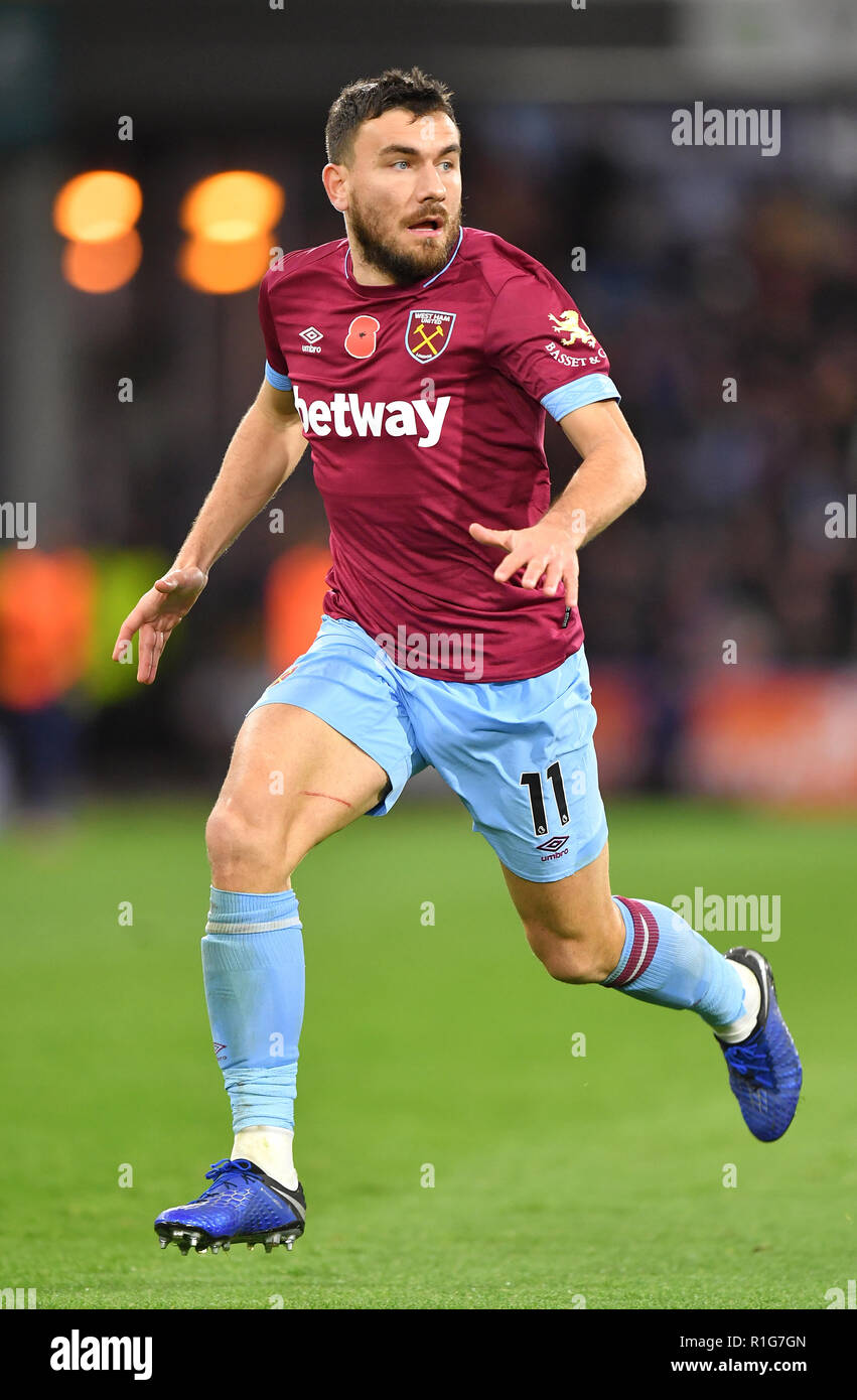 West Ham United's Robert Snodgrass Stock Photo - Alamy