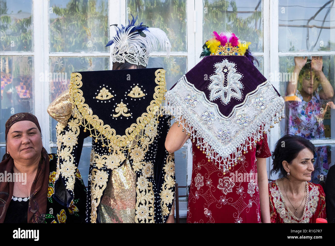 Uzbekistan, Samarkand, local party Stock Photo - Alamy