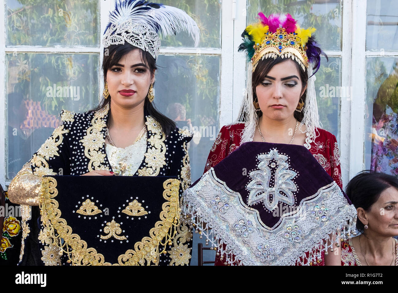 Uzbekistan, Samarkand, local party Stock Photo - Alamy