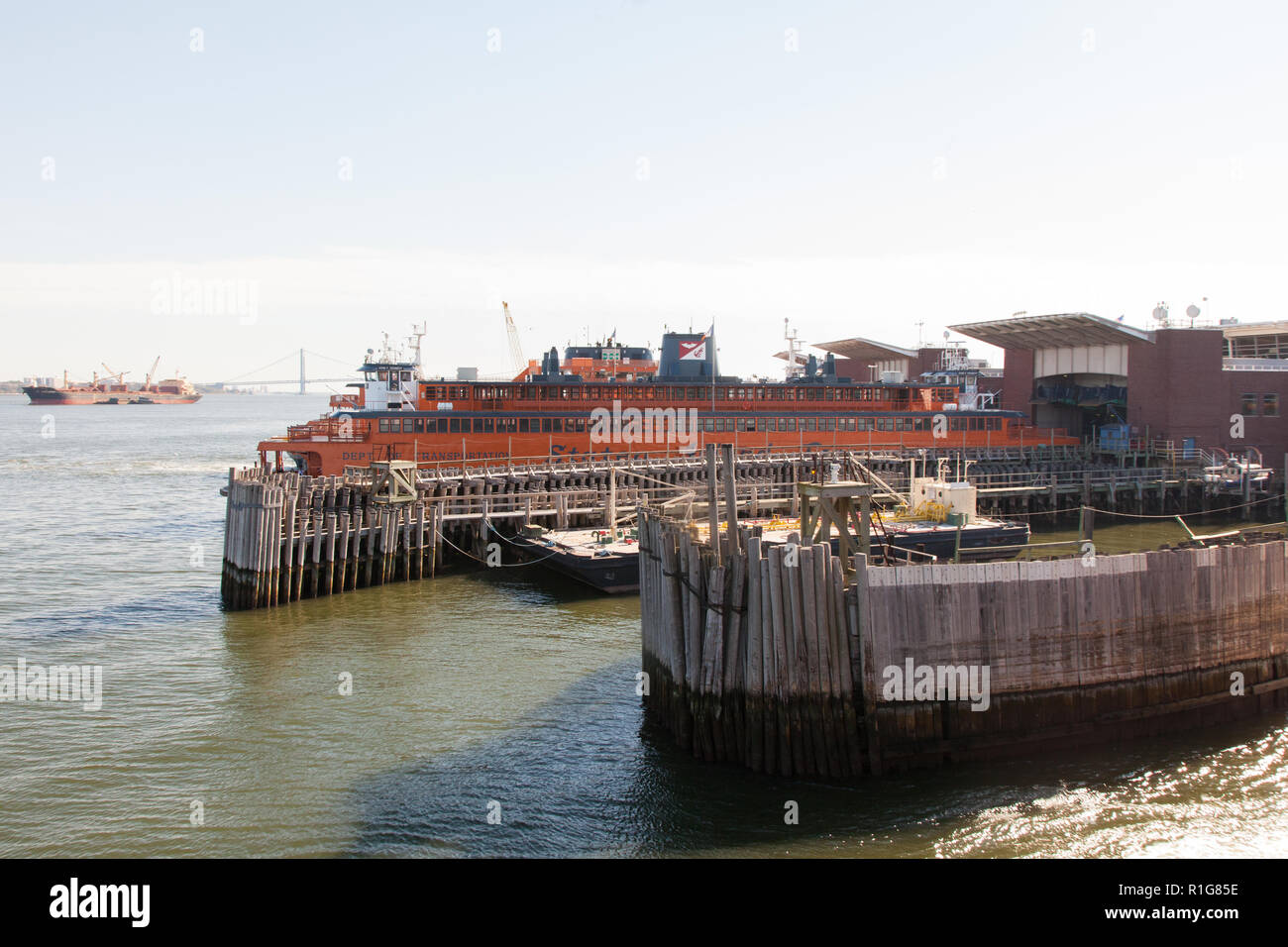 Iconic ferry terminal sign hi-res stock photography and images - Alamy