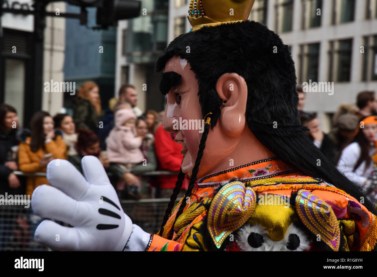 Masks on parade in hi-res stock photography and images - Alamy
