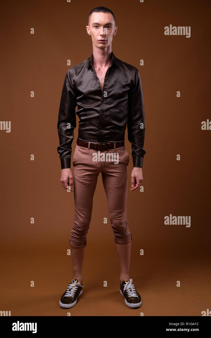 Gay man full body hi-res stock photography and images - Alamy