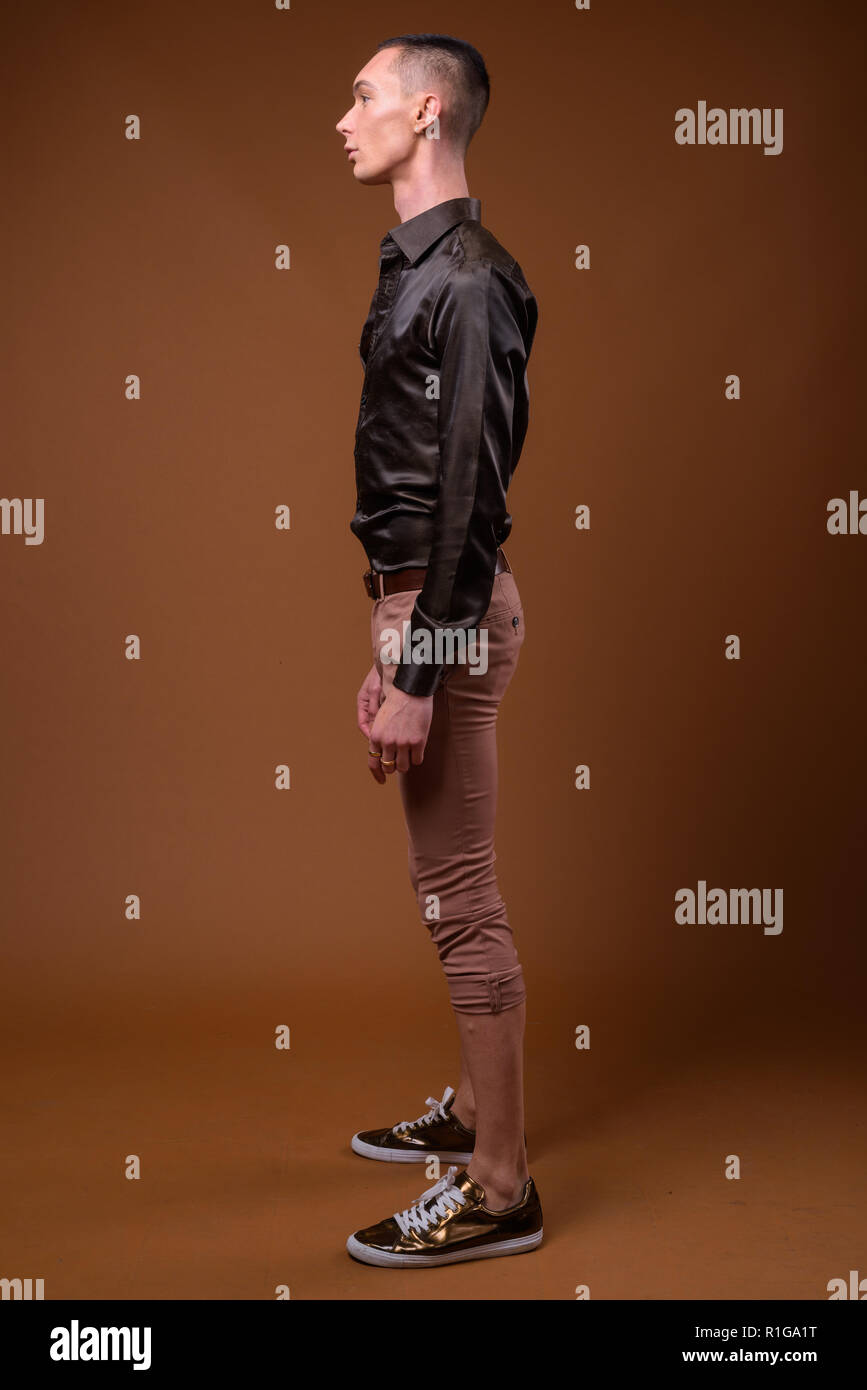 Gay man full body hi-res stock photography and images - Alamy