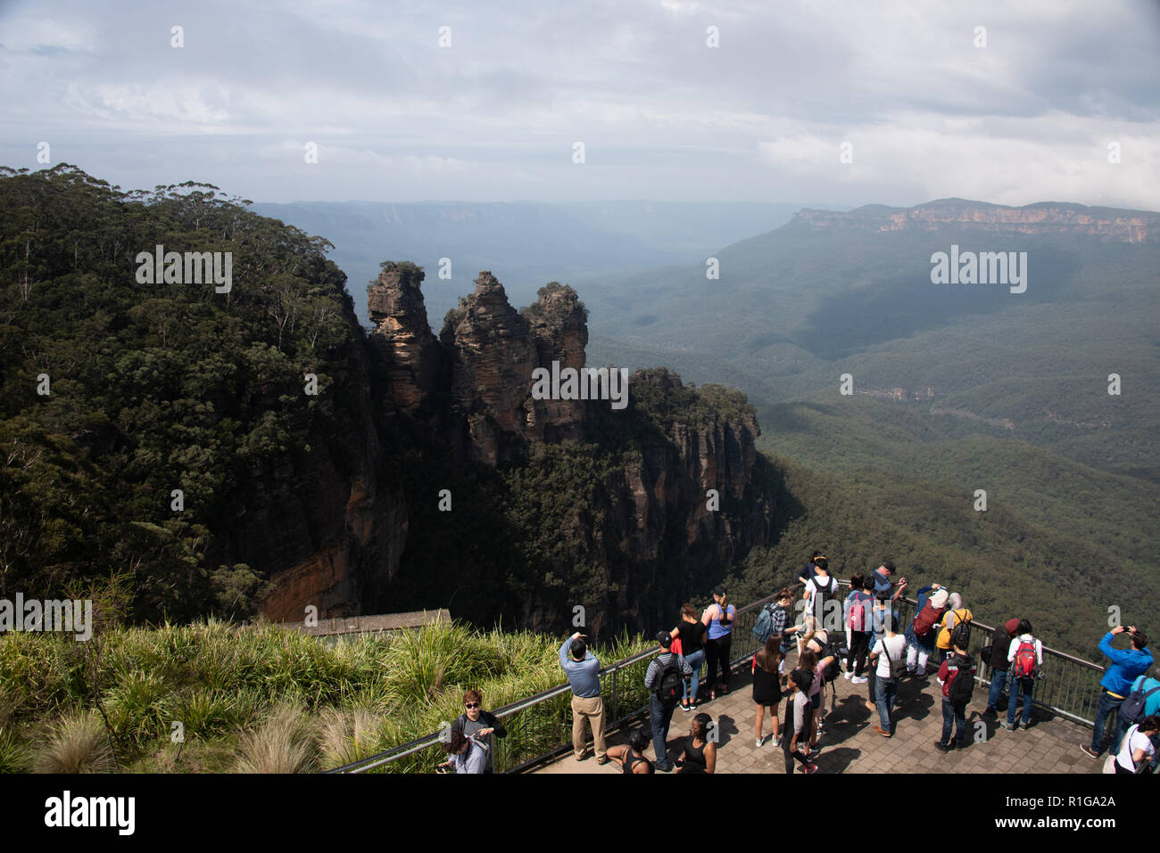 Bleu Mountain National Park Australia Stock Photo - Alamy