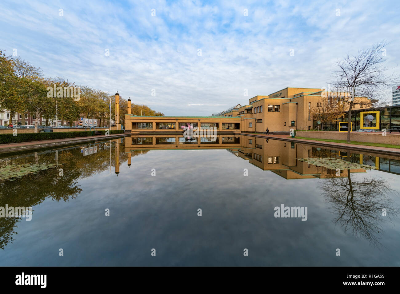 THE HAGUE, 6 November 2018 - Reflection of the water of the ...