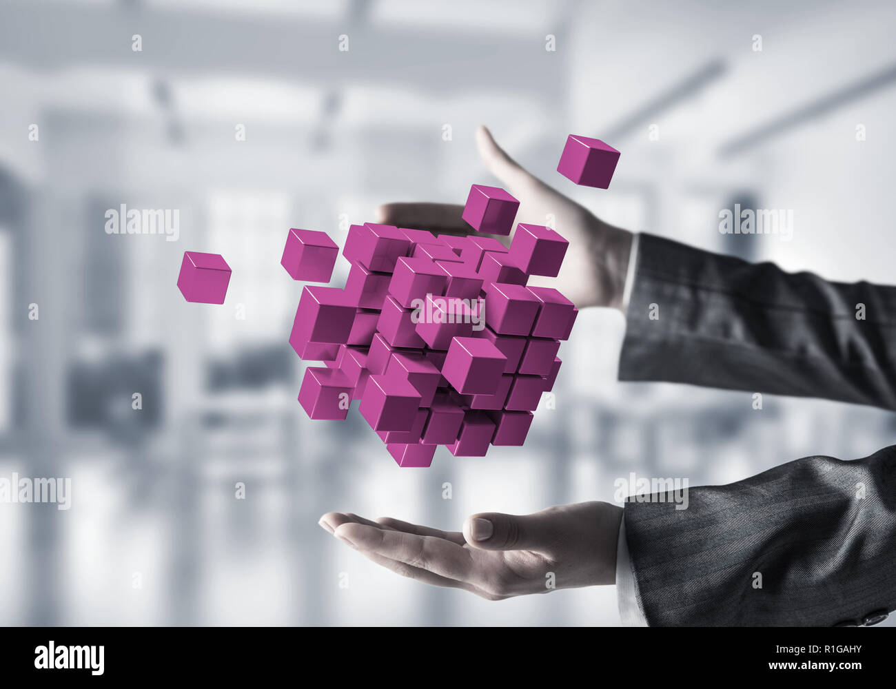Deep analyzing and problem solving concepts Stock Photo - Alamy