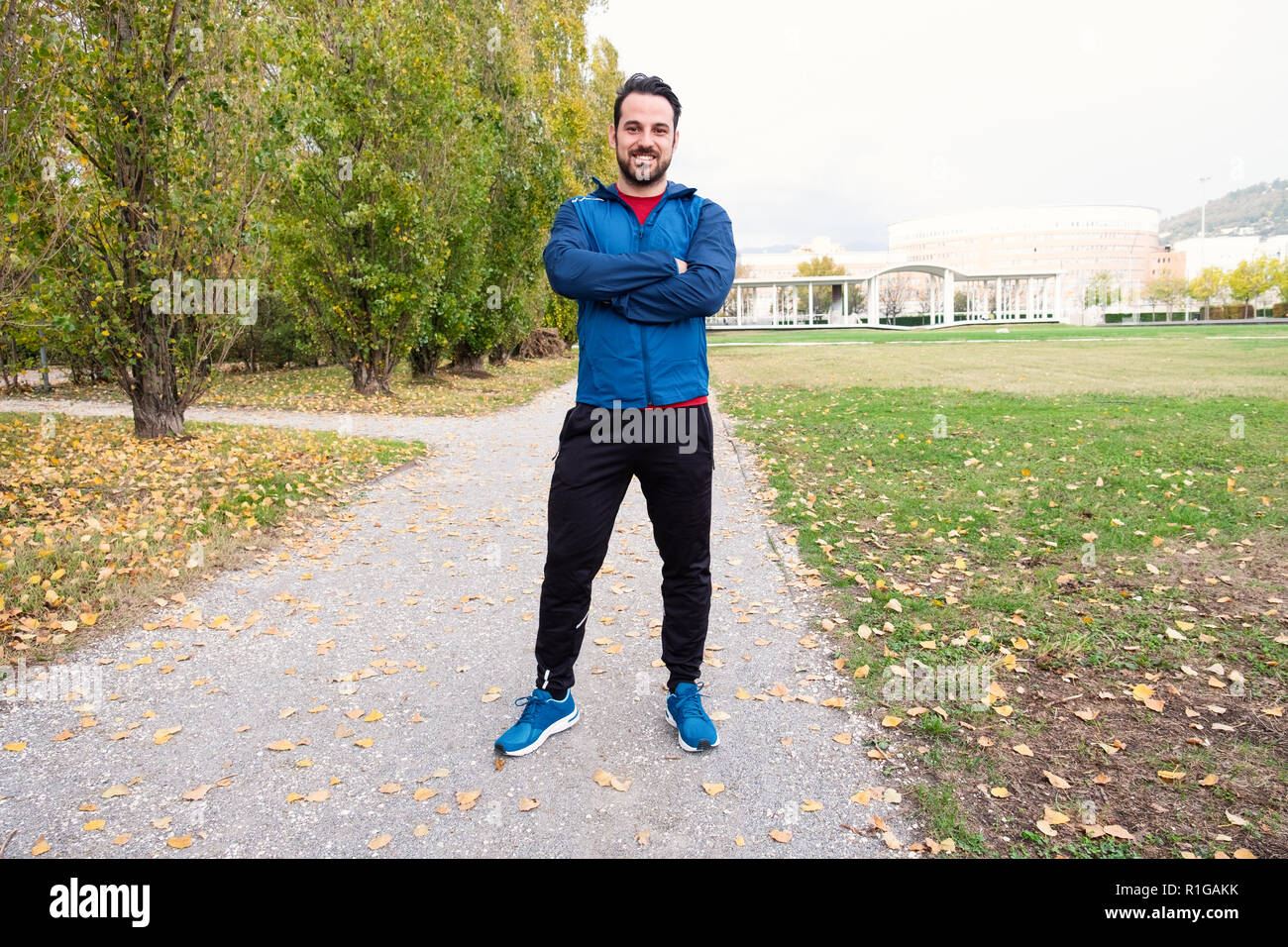 Sportsman park hi-res stock photography and images - Alamy