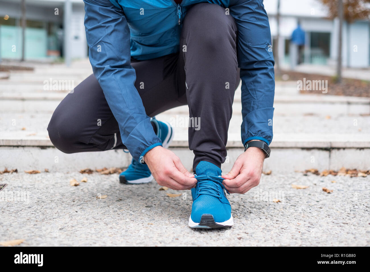 Running preparation hi-res stock photography and images - Alamy