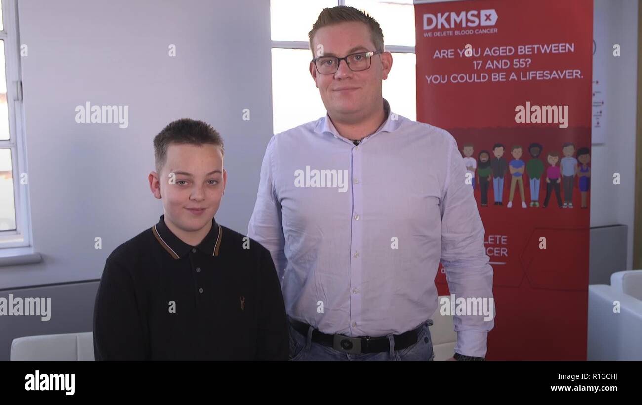 The emotional first meeting of child cancer patient Jack Withers, from ...