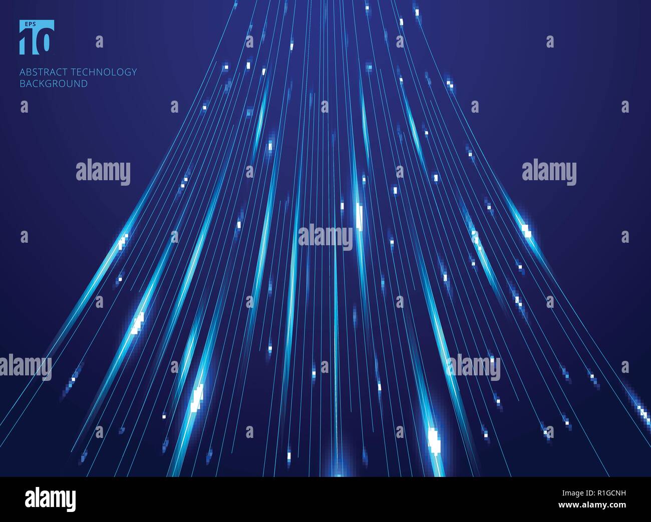Abstract hight speed movement laser lines pattern and motion blur on ...