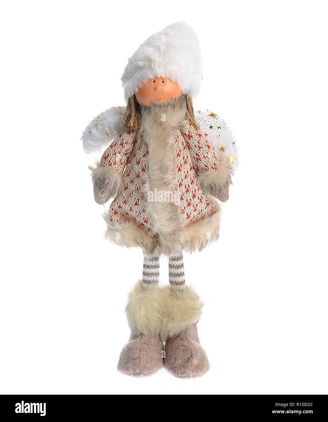 Sweet angel decoration isolated on white background Stock Photo - Alamy