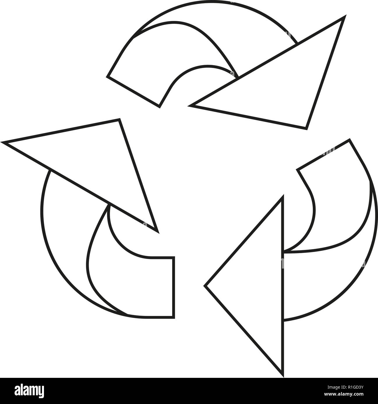 Recycle Symbol Black Stock Photos & Recycle Symbol Black Stock Images - Alamy