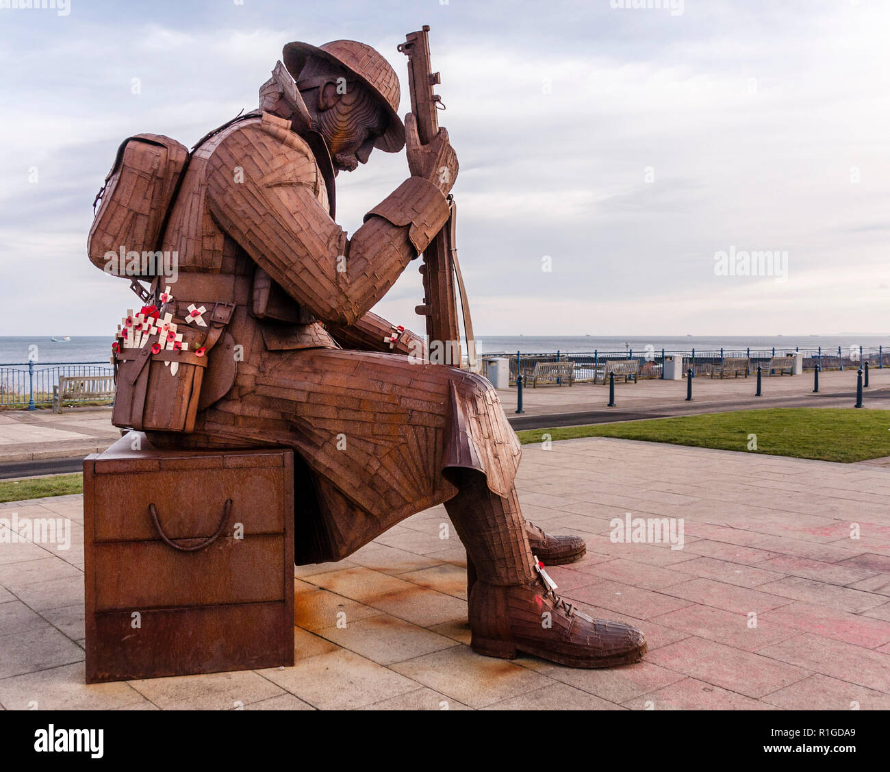 Tommy Statue Seaham High Resolution Stock Photography and Images - Alamy