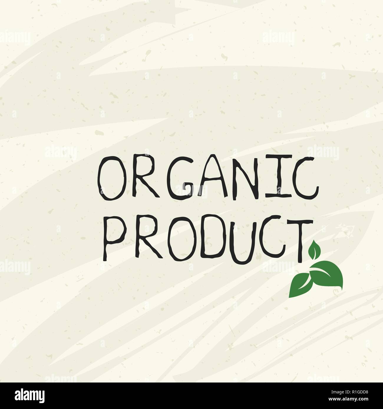 Organic product label and high quality product badges. Bio Pure healthy ...