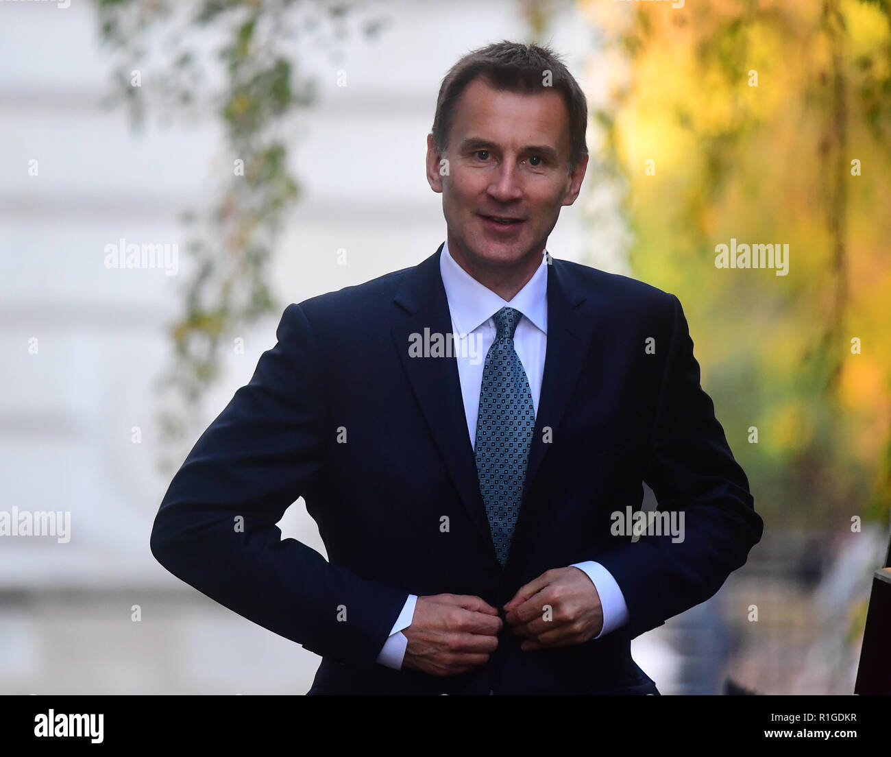 Foreign Secretary Jeremy Hunt arrives in Downing Street, London, for a ...
