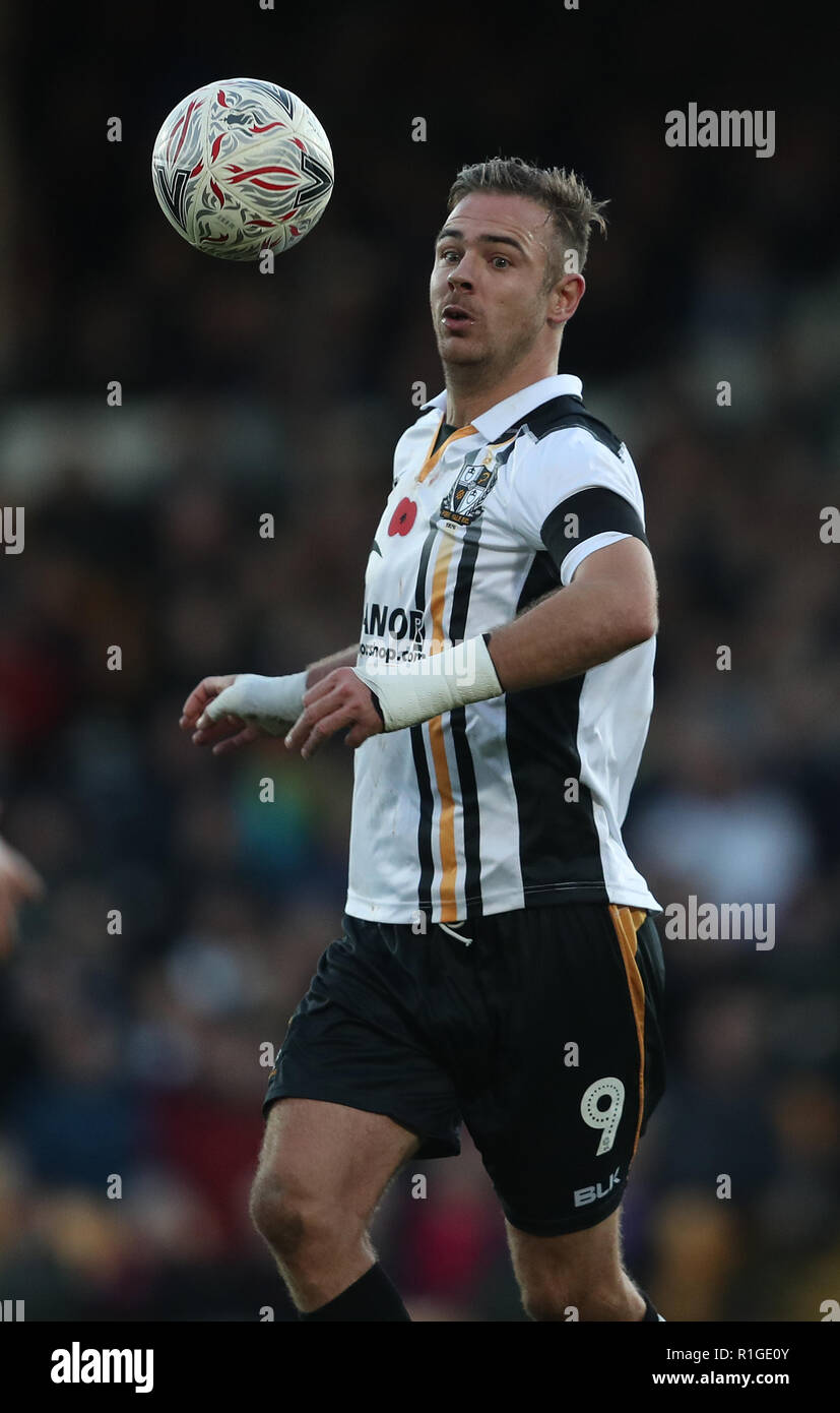 Port Vale's Tom Pope Stock Photo - Alamy
