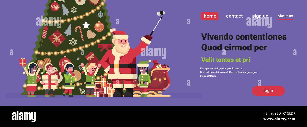 Female santa elves Stock Vector Images - Alamy
