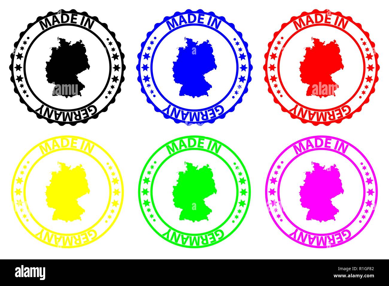 German rubber factory illustration Stock Vector Images - Alamy
